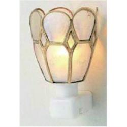 AC100V0.5W　E12　LED付　スイッチ付　コンセント付仕様1ナイトライト仕様2コンセント付仕様30.5w　LED付カピス貝を使用したナイトライトです。柔らかい光を放ちます。スイッチ付
