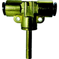 ■用具不要のワンタッチ着脱です。■チューブへの傷が付きにくいロック構造です。■ボディーが金属製で衝撃などに強い構造になっています。【用途】・各種エア配管。【仕様】・適合チューブ外径D（mm）： 4×4用具不要のワンタッチ着脱です。