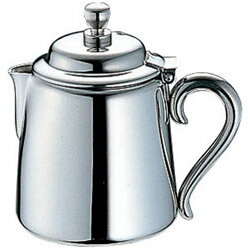 UK18-8M型ミルクポット 7人用【製品仕様】■サイズ（人用）：7■容量（cc）：220■直径×高さ（mm）：φ75×105UK18-8M型ミルクポット 7人用