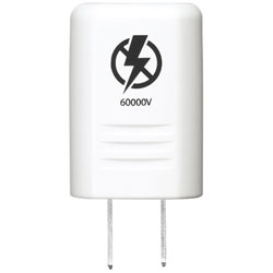 ●雷サージフィルターが雷などの過電圧から接続機器を保護します。●差し込むだけでお使いのタップが雷サージ付きタップになります。【製品仕様】最大サージ電圧：60000V雷ガード　　　：あり雷サージフィルターが雷などの過電圧から接続機器を保護します