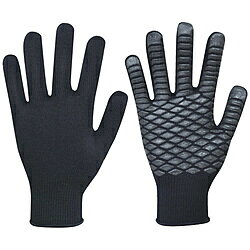 ■やわらかな使用感です。■天然ゴムによる強力なすべり止めです。【用途】・一般軽作業【仕様】・色： ブラック・サイズ： フリー・ゲージ数： 15・全長（cm）： 21.0・手のひら周り（cm）： 18.0・中指長さ（cm）： 7.5・厚さ（m...