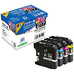 〔【対応インクカートリッジ】ブラザー：LC217/215-4PK 4色セット 大容量タイプ対応〕使い終わった純正インクカートリッジを回収し、独自で開発した最新技術を用いてクリーニングやインクの充填をして再度利用できるようにした環境配慮型製品...