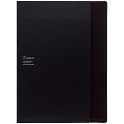 ノートとファイルのハイブリッド書類が収容できるカバーノート仕様1●中紙/上質紙●カバー/PP●1ポケットへの適正収容枚数/10枚●表紙色/D…ブラック、TM…スモークグレーノートとファイルのハイブリッド書類が収容できるカバーノート