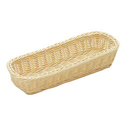 画像はイメージの場合があります。あらかじめご了承ください。水に強く耐久性が高い「Wash Line」樹脂バスケット（製品仕様）形状：角型外寸サイズ：幅270mm×奥行100mm×高さ50mm内底サイズ：幅215mm×奥行45mm色：白※編み...