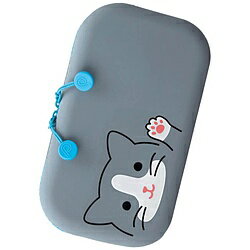 ペンケースやコスメポーチに最適。ダブルファスナーで開けやすい。仕様1幅・奥行・高さ（mm）：190mm × 36mm × 110mm材質：本体／シリコーンゴムペンケースやコスメポーチに最適。ダブルファスナーで開けやすい。