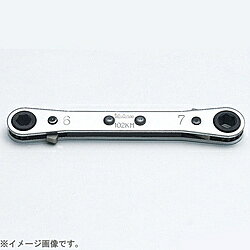 ●ラチェットスパナ■品番： 102KA-3/8X7/16■サイズL（mm）： 141 ■サイズD1（mm）： 21 ■サイズD2（mm）： 23.5 ■サイズC（mm）： 9 ■重量（g）： 84「Ko-ken」はソケットレンチの専門メーカ...