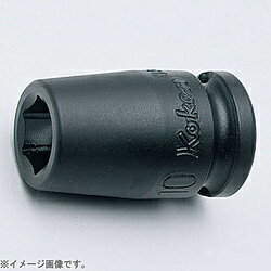 ●「Ko-ken」はソケットレンチの専門メーカーとして再良質の工具を常に追求し、ユーザーニーズに応えています。●接触部の角を傷めない面接触形状は、ボルト/ナットに接する開口部と、ハンドル類との接合部となる四角の差込角の両方に採用。●ボルト/...