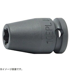 ●「Ko-ken」はソケットレンチの専門メーカーとして再良質の工具を常に追求し、ユーザーニーズに応えています。●トルクスプラスソケット■品番：13425-10EPL■D1(mm)：13.3■D2(mm)：19■l(mm)：6.2■L(mm)...