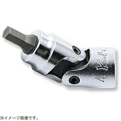 ●ヘックスビットユニバーサルソケット■品番： 2430M-5■規格： 5mm ■D（mm）： 13 ■l（mm）： 6.5 ■l（mm）： 40 ■重量（g）： 20「Ko-ken」はソケットレンチの専門メーカーとして再良質の工具を常に追求...