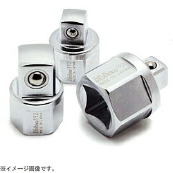 ●通常凹側の外径を円筒形から六角形にすることにより転がり防止になります。●ラチェットハンドルを使用するよりラチェットスパナ・ラチェットメガネ等を使用する方が全長が短くなり、特に狭い場所での使用に適しています。■品番： 6644A-KH■ 差...