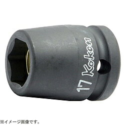 ●「Ko-ken」はソケットレンチの専門メーカーとして再良質の工具を常に追求し、ユーザーニーズに応えています。●接触部の角を傷めない面接触形状は、ボルト/ナットに接する開口部と、ハンドル類との接合部となる四角の差込角の両方に採用。●ボルト/...