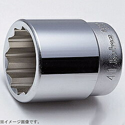 ●「Ko-ken」はソケットレンチの専門メーカーとして再良質の工具を常に追求し、ユーザーニーズに応えています。●接触部の角を傷めない面接触形状は、ボルト/ナットに接する開口部と、ハンドル類との接合部となる四角の差込角の両方に採用。●ボルト/...