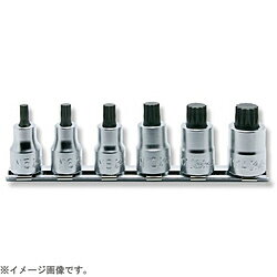 ●「Ko-ken」はソケットレンチの専門メーカーとして再良質の工具を常に追求し、ユーザーニーズに応えています。●欧州車で多用されている12角（3重4角）の穴付ボルト対応のビットソケットのショートタイプ●セット内容： ・RS3015M（M5、...