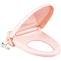 便座や便フタを閉める時ゆっくりと閉じ、「バタンッ！」 と閉じてしまうことがなく静かな『スローダウン』付き暖房便座。『スローダウン』付き暖房便座。