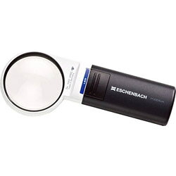 ■LED（発光ダイオード）照明内蔵の高倍率、大口径非球面ルーペ。■非球面・PXMレンズ、セラティックハードコーティング本体重量106g（電池含む）LED（発光ダイオード）照明内蔵の高倍率、大口径非球面ルーペ。