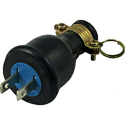 2P防水ゴムプラグ電気器具のパーツとして