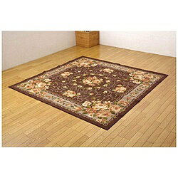 絵羽柄のカーペットです。表地には撥水加工を施しておりますので、汚れにくくお手入れも簡単です。表地のパイル部分にはナイロンを使用しています。ナイロンは強度や摩耗に強く、速乾性があり、また遊び毛も出にくいなどの特徴があります。ダイニングカーペッ...