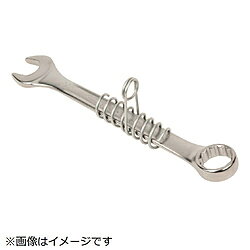 ■高所作業用セーフティーリング付きのコンビネーションレンチです。■両端は15°オフセット、ハンドル部分はU字状となっており、トルクをかける際手にやさしいです。■ボックスレンチ部は、ナットへ面接触のダイナミックドライブを採用しています。【仕様...