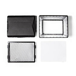 LitraStudio アクセサリーキットはLitra Studio専用のアクセサリーフレーム、白色ディフューザーパネル、ハニカムグリッド、バーンドアのキット製品です。※ アクセサリーフレーム、白色ディフューザーパネルをセットしていただくこ...