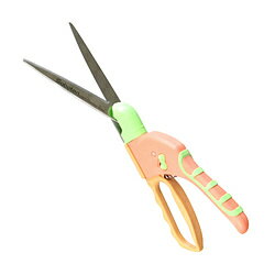 刃全体がギザ刃で芝生を逃がしません。約200gの軽量で使い易いです。サビに強い、ステンレス製です。仕様●刃の仕様： ステンレス。●全長： 300mm。材質●ステンレス鋼SUS420J2。●ABS樹脂。注意事項刃全体がギザ刃で芝生を逃がしません。