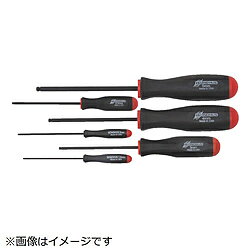 ■ネジを傷つけないネジを保持できる六角ボールポイントドライバーです。■ネジを緩めて保持したまま手元に持ってくることができるネジつかみドライバーです。■小径のネジの作業に。■緩めたネジをつかんで、手元に運ぶ作業に最適。■セット内容(mm)：1...