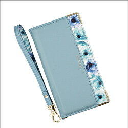 ケースを開くたびに花が咲き誇る、乙女心をくすぐる手帳型スマホケースです。ケースとお揃いの可愛いストラップは落下防止にも役立ちます。ケースを開くたびに花が咲き誇る、乙女心をくすぐる手帳型スマホケースです。