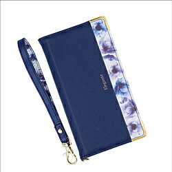 ケースを開くたびに花が咲き誇る、乙女心をくすぐる手帳型スマホケースです。ケースとお揃いの可愛いストラップは落下防止にも役立ちます。ケースを開くたびに花が咲き誇る、乙女心をくすぐる手帳型スマホケースです。