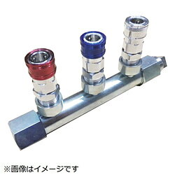 ■配管から直接3分岐の空気取出口を実現できます。■手間のかかるエアー配管工事が簡単にできます。■業界初のカラーカップリングを採用しています。■配管ラインの色分けが可能です。■従来品より軽量です。■エアー配管から直接、取り出し口を分岐出来ます...