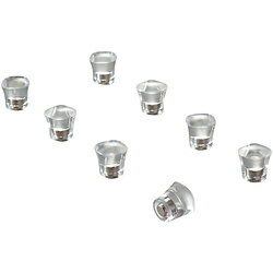 ■使いやすさとデザイン性を兼ね備えたピン型のマグネットです。【用途】・メモや書類などの掲示に。【仕様】・縦（mm）： 12・横（mm）： 12・厚さ（mm）： 13・セット商品： 8個1組（透明×8個）・目安保持枚数： A4普通紙7枚【材質...