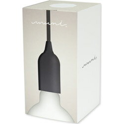 シンプルで丸みのあるデザインを特徴としており、 ソケットとコードの間に一体感を持たせることで どんな空間や電球にもマッチしワンランク上の空間に引き立ててくれます。 また、組み合わせる電球の形によって全体の印象が変化するので、電球を選ぶ楽しみ...