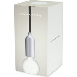 シンプルで丸みのあるデザインを特徴としており、 ソケットとコードの間に一体感を持たせることで どんな空間や電球にもマッチしワンランク上の空間に引き立ててくれます。 また、組み合わせる電球の形によって全体の印象が変化するので、電球を選ぶ楽しみ...