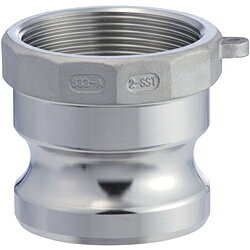 ■最高使用圧力(MPa)：1.8■接続ねじ部：Rc2■相手側取付サイズ：R2■相手側取付サイズ(インチ)：2■耐圧力(MPa)：1.8 ■材質：本体：ステンレスSCS14■使用温度範囲(℃)：-50～180(ガスケット使用温度範囲に準じる)...