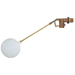 ■呼び径(mm)：13■奥行(mm)：350■取付ねじ：PJ1/2■最高使用温度50℃■使用圧力:0〜0.75MPa■品番のうしろは呼、(　)内は浮玉の品番■材質 青銅、黄銅、PE■黄銅■PEボールタップです。