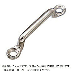 ■設置幅の狭い面でも取付け可能です。■床面に設置したり、ベルトなどを通すのに便利です。■支柱や壁面等に取り付けます。■H（mm）： 9■D（mm）： 5■使用荷重（kN）： 0.15■h（mm）： 4■d（mm）： 5.2■L2（mm）： ...