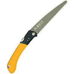 ■指先をケガから守る安全ガード付き！！■手袋で握っても滑りにくいゴムハンドル！！軽くて、携帯に便利！！ノコ刃の先端が出ており、先端を引っ掛ける事により、片手で楽々開きます！！