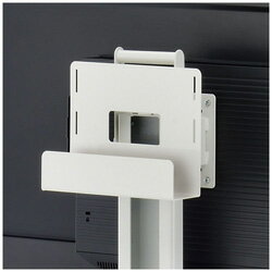 オプションSTBホルダー【製品仕様】■質量：約0.6kg■耐荷重：5kg■外形寸法：W200× D62.4×H160(mm)■付属品：固定ベルト1本オプションSTBホルダー