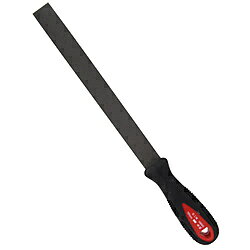 握りやすく、滑りにくいソフトグリップ装着のヤスリです。鉄工用なので鉄をはじめとして銅・真鍮・アルミ等の研削・研磨に使用できます。握りやすいソフトグリップを採用しています。仕様●形状： 平・舟形。●目： 中目。●サイズ： 刃長200mm。材質...