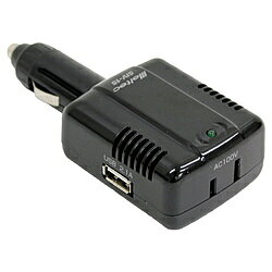 ●入力電圧：DC12V ●出力電圧：AC100V(ACコンセント)/DC5V●定格出力：15W(AC100V・USB出力合計)●最大瞬間出力：20W●変換効率：80%●保護回路(出力停止)：低電圧保護、過電圧保護、過負荷保護、短絡保護●US...