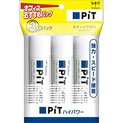 ●普通紙も厚紙も，素早く強力に接着。●PT－GP　3コ入り。●パック入り普通紙も厚紙も，素早く強力に接着。