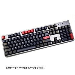 ※キーキャップのみの内容となっております。Midnight Sun Cubic ABS Double shot keycapは、クールなネイビー、ブラック、レッドの3色で構成されており、いつものキーボードをかっこよく見せたい人にピッタリです...