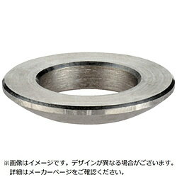 特長■円錐シートと組み合わせて、ボルトと座面が垂直でない場合等に使います。■座面の角度を約3度まで補正します。用途■鋳物、ストラップ等傾斜面のボルト固定に。仕様■適合ボルト：M8■d1(mm)：8.4■d3(mm)：17■h2(mm)：3....