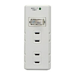 ■定格：AC125V 15A■合計1500Wまで■口数：6個口■使用温度範囲：-10℃～40℃■屋内専用本体サイズ(高さ×幅×奥行)221×66×50mm本体重量115g長さ直挿し口数6個口スイッチタイプスイッチ付き（一括）雷対策雷対策有シ...