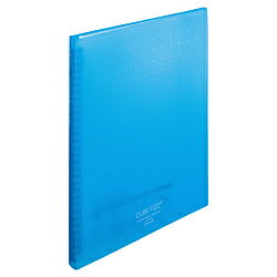 表紙が折り返せる交換式クリヤーブック。机上でコンパクトに使えます。表紙を折り返して半分のスペースで使用できます。折り返した状態で使えば、プレゼンなどの資料提示に便利です。とじ具下部のボタンを押すだけで、とじ具が開きます。表紙が折り返せる交換...