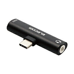 USB Power Deliveryによる本体への給電が可能なUSB Type-C(TM)対応音声変換アダプターです。USB Type-C(TM)端子から音声出力が可能なパソコン、タブレット、スマホなどに接続することで、本体充電と同時に音楽...