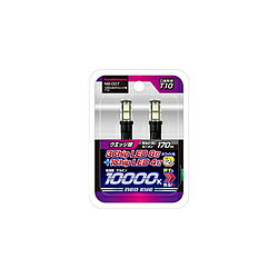 ●12灯LEDウエッジ球 T10　●純正電球と交換するだけで明るさがアップ。●耐久性にも優れて長寿命。 ※使用状況によって異なります。●LEDだから光が鮮やかに輝く。●バッテリーにやさしい省電力。●DC12車専用。本製品は車内用です。車外バ...