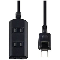 ■定格　125V　15A■合計1500Wまで■コード長：5m■口数：3個口■カラー：ブラック本体サイズ(高さ×幅×奥行)110×220×40mm本体重量410g長さ5.0m口数3個口スイッチタイプスイッチ無シャッター有マグネット無プラグ/差...