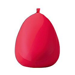 もっちり・ふわふわのちょうどいい大きさのローチェアクッション■可愛らしい洋なし型で少し小さめのサイズのフィットチェア！MOGUパウダービーズの流動性とスパンデックス生地の伸縮性との相乗効果で、ふんわり柔らかく、どんな体型にもぴったりフィット...