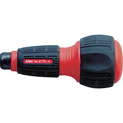 ■電動ドライバー用ビット、6.35mm六角軸ビットなどに対応します。（全長65mm以上のビットに対応）■ビットの深い差し込みがガタツキを抑制し、安定したネジ回しができます。■力の入るハンドルで、ヒートン回し付です。【仕様】・全長（mm）： ...