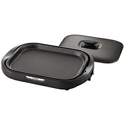 使いやすいフォルムのスクエアタイプ。■「硬質セラミックスハードフッ素コ一テイング」の平面プレ一卜　・いつもよりキレイが続く！　・従来品と比べて※、耐久性アップ！「硬質セラミックスハードフッ素コ一テイング」　※従来品（CRC-B100）との比...