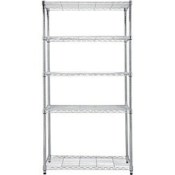 ■クロームメッキ仕上げのクールなデザインでお部屋のインテリアにも合います。■当社の別売パーツと組み合わせて、オリジナルのシステムラックを作ることができます。■棚の位置は、収納物に合わせて自由に変えることができます。■サイズ：（約）高さ178...